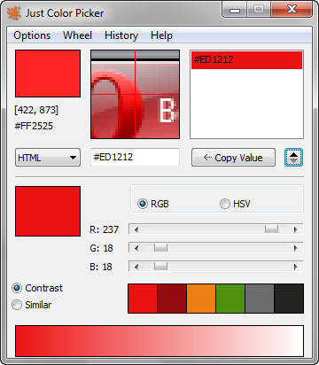 5 best screen color pickers for Windows 7 (and XP)